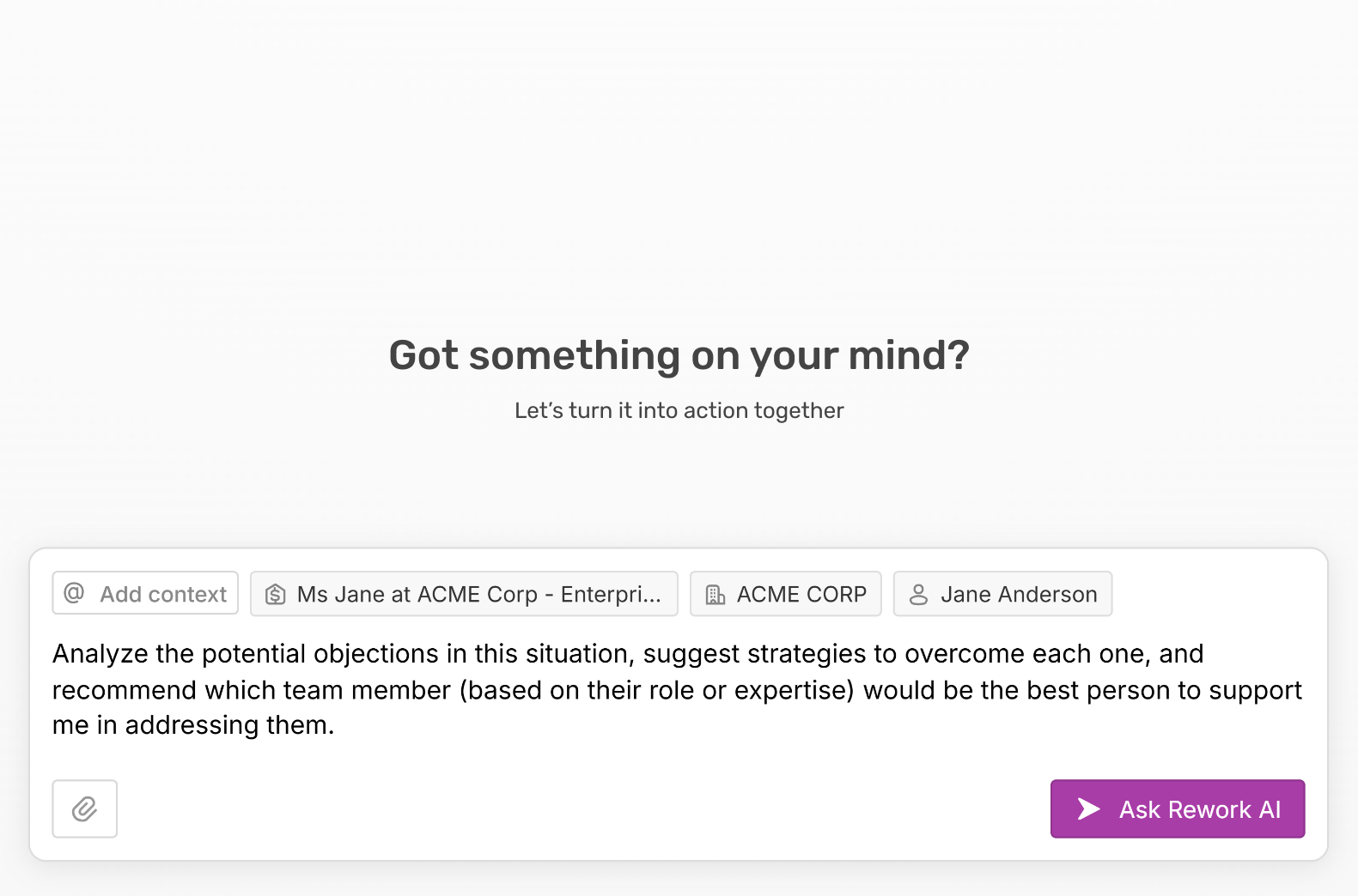 Work Operations | Transform chaos into seamless execution | Rework Platform