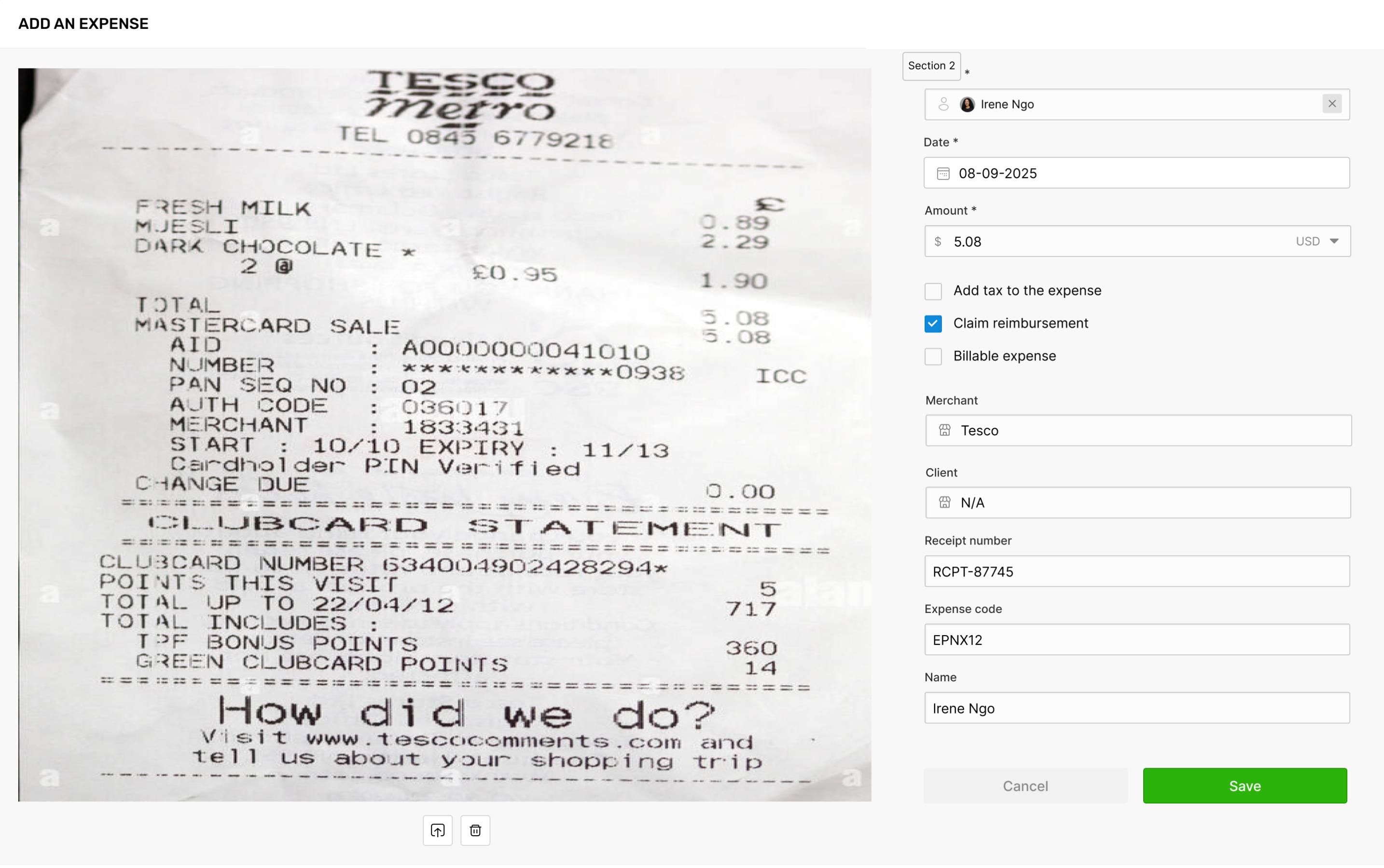 Expenses | Control company spend without slowing business | Rework Platform