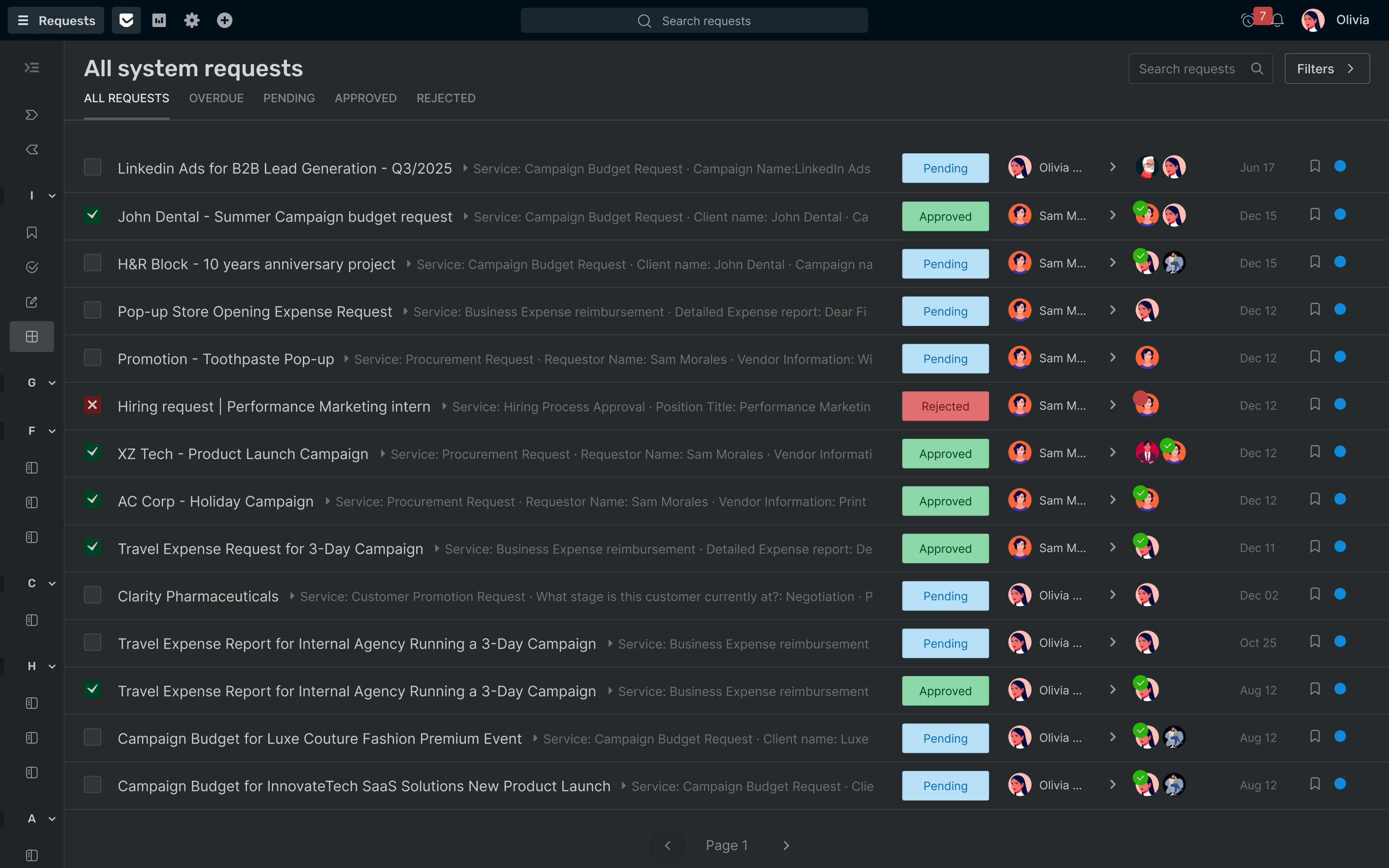 Request Operations | Automate approval workflows and decisions | Rework ...
